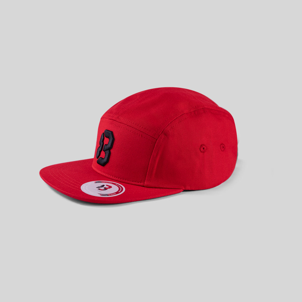 ORIGINAL 5 PANEL CAP - RED | Freedom 83